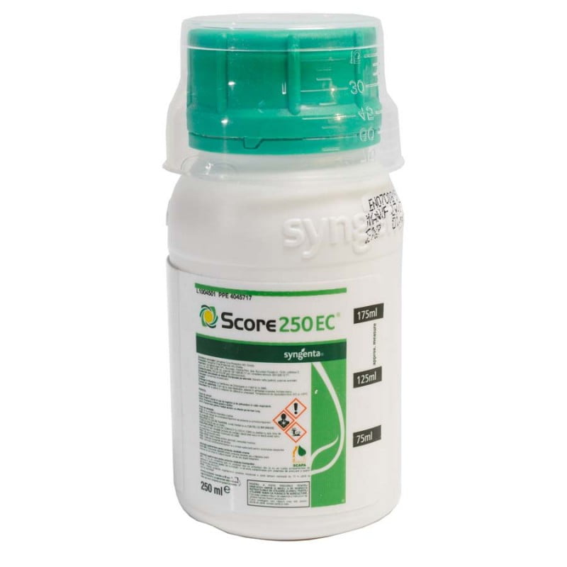 Fungicid Score 250 EC: Sistemic pentru combaterea bolilor.