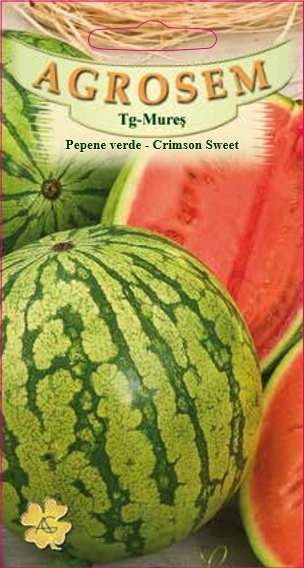 Pepene verde - Crimson Sweet: soi de pepene verde cu coajă verde și ...