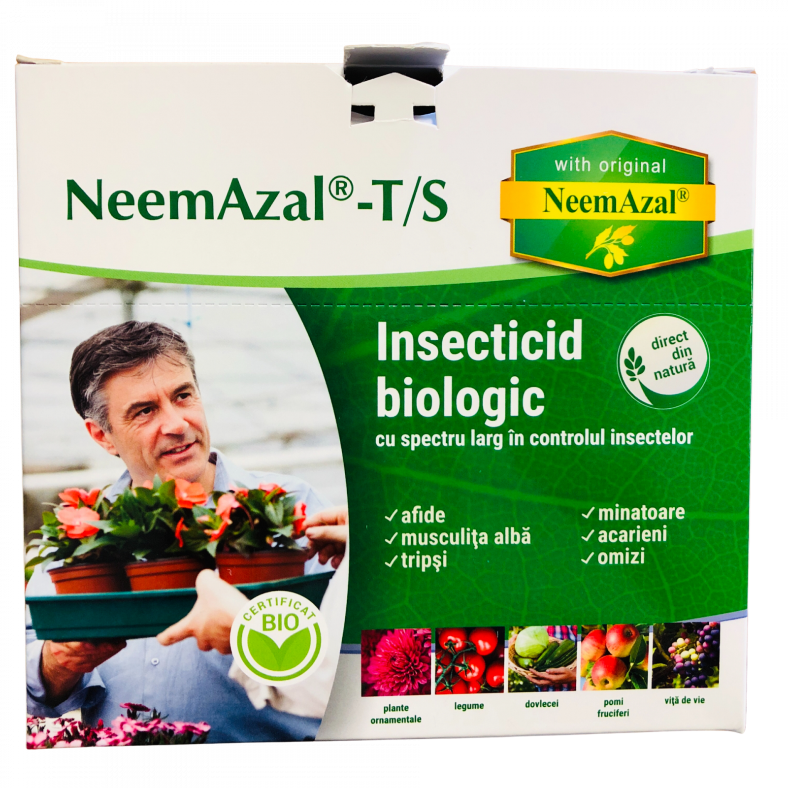 Insecticid Bio NeemAzal T/S-Cu un spectru larg de combatere.