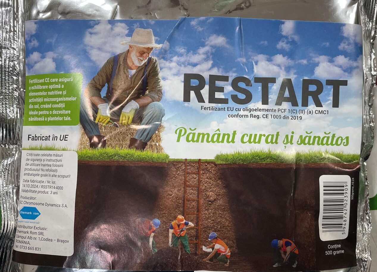 Fertilizant Restart - Pamant curat si sanatos