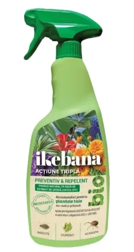 Insecticid Bio Ikebana cu Actiune Tripla.